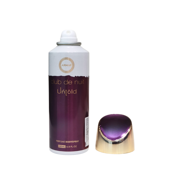 Armaf Club De Nuit Untold Perfume Body Spray 200ML - Fresh, Energetic ...