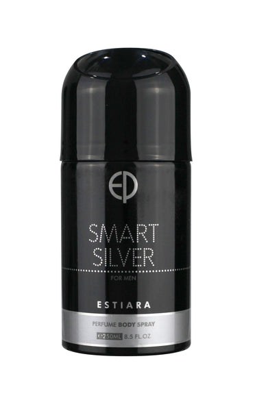 Estiara Smart Silver For Men Perfume Body Spray 250ML – Armaf India