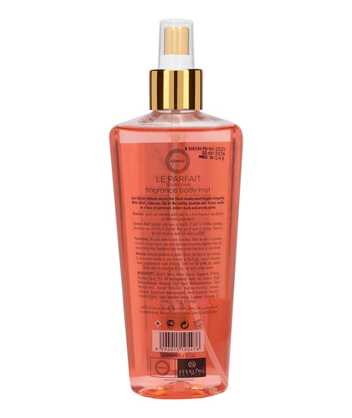 Armaf Le Parfait Women Mist 250ML – Armaf India